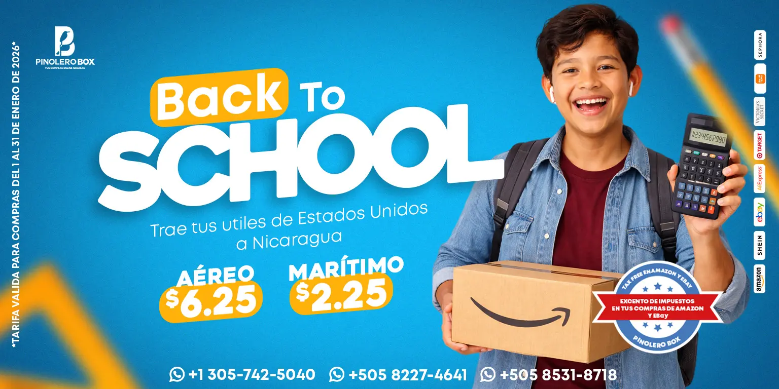 Back to School: Trae Útiles Escolares desde USA a Nicaragua